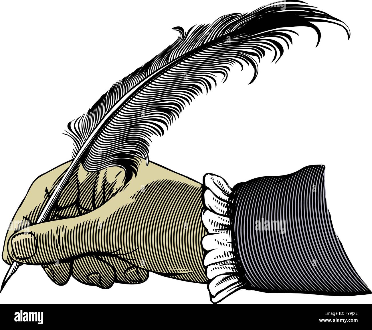 Paper writing Stock Vector Images - Alamy