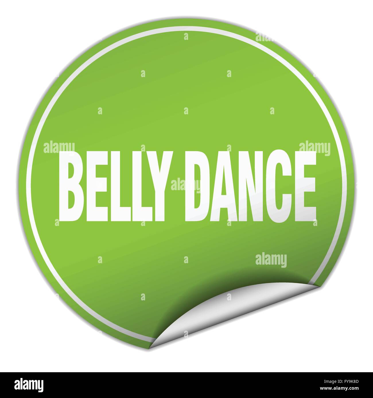 Belly dance green Stock Vector Images - Alamy