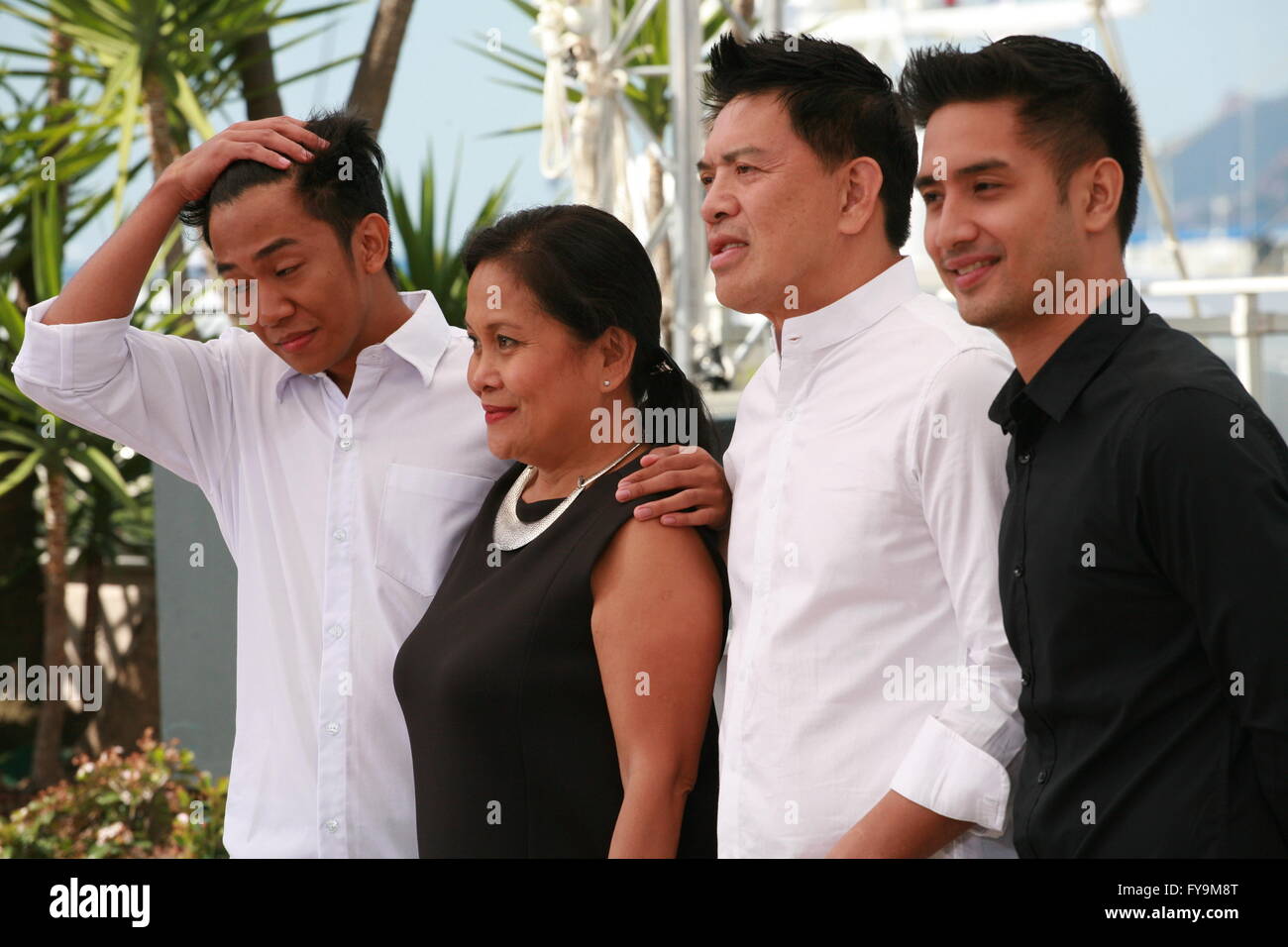Actors Raymund Gurierrez, Ruby Ruiz, director Brillante Mendoza and ...