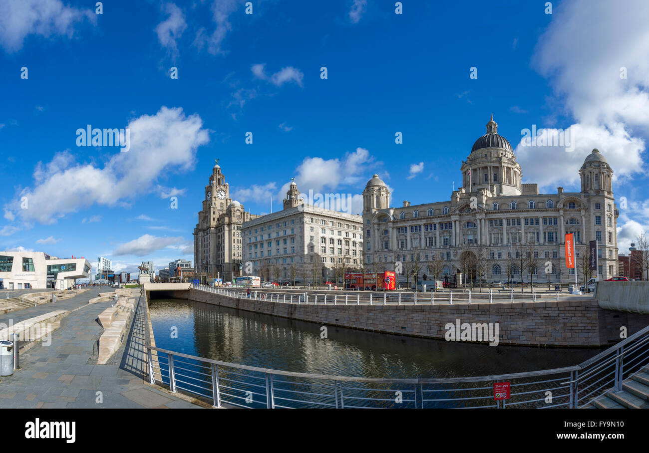 The Royal Liver, Cunard and Port of Liverpool Buildings ("The Three ...