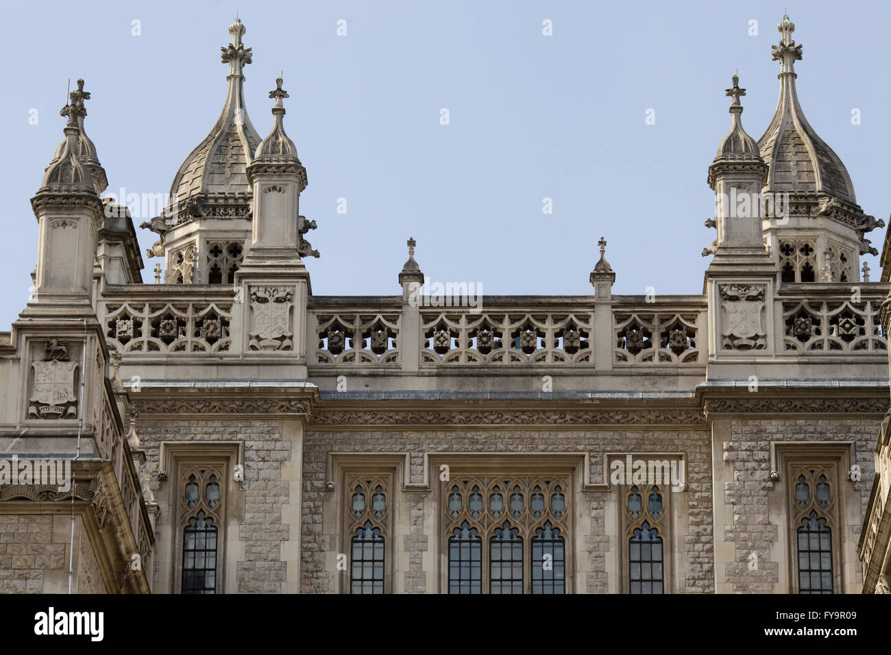 Facade at the Maughan Library at Kings College Stock Photo - Alamy