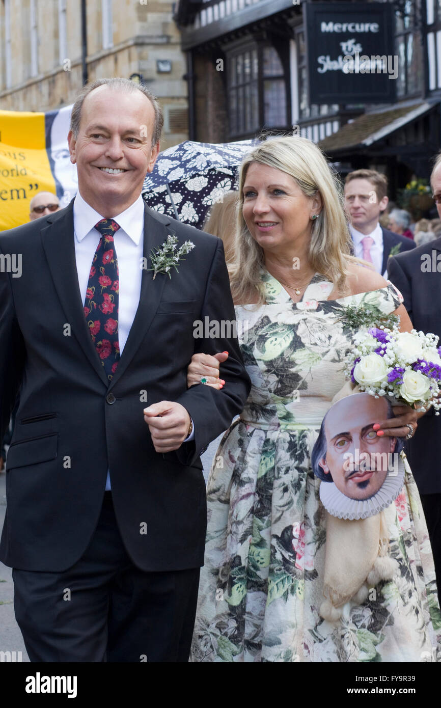 Quintin wilson and wife join the 400th anniversary parade of the birth ...