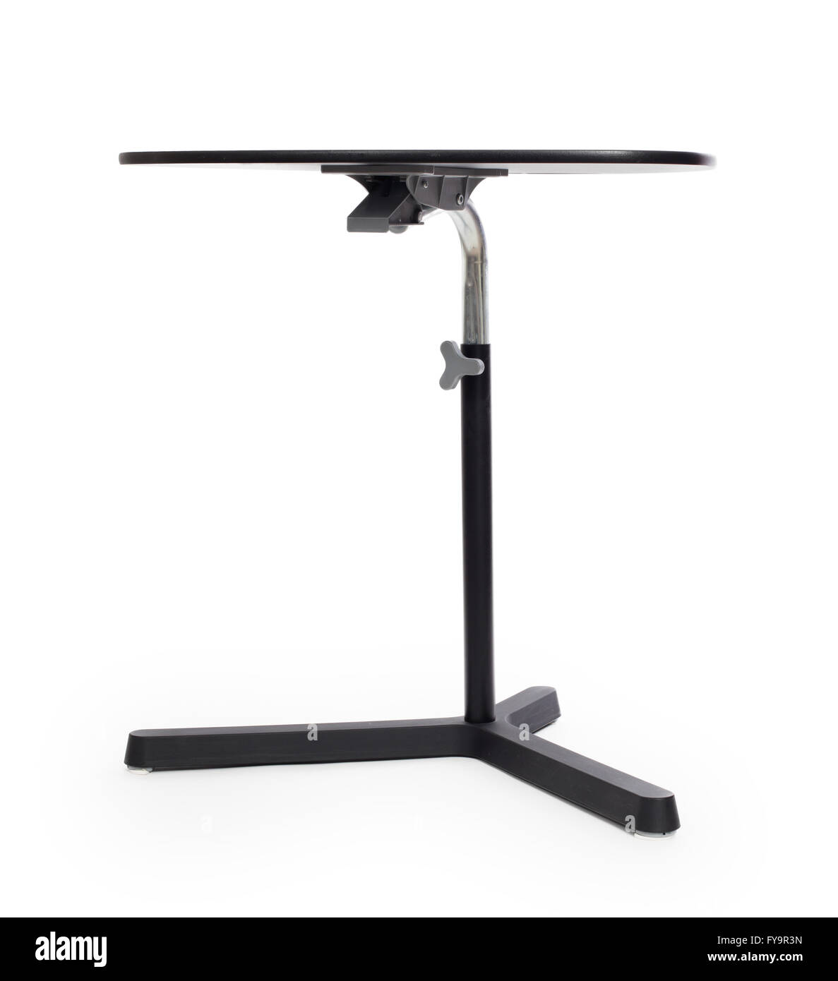 Modern interior metal table Cut Out Stock Images & Pictures - Alamy