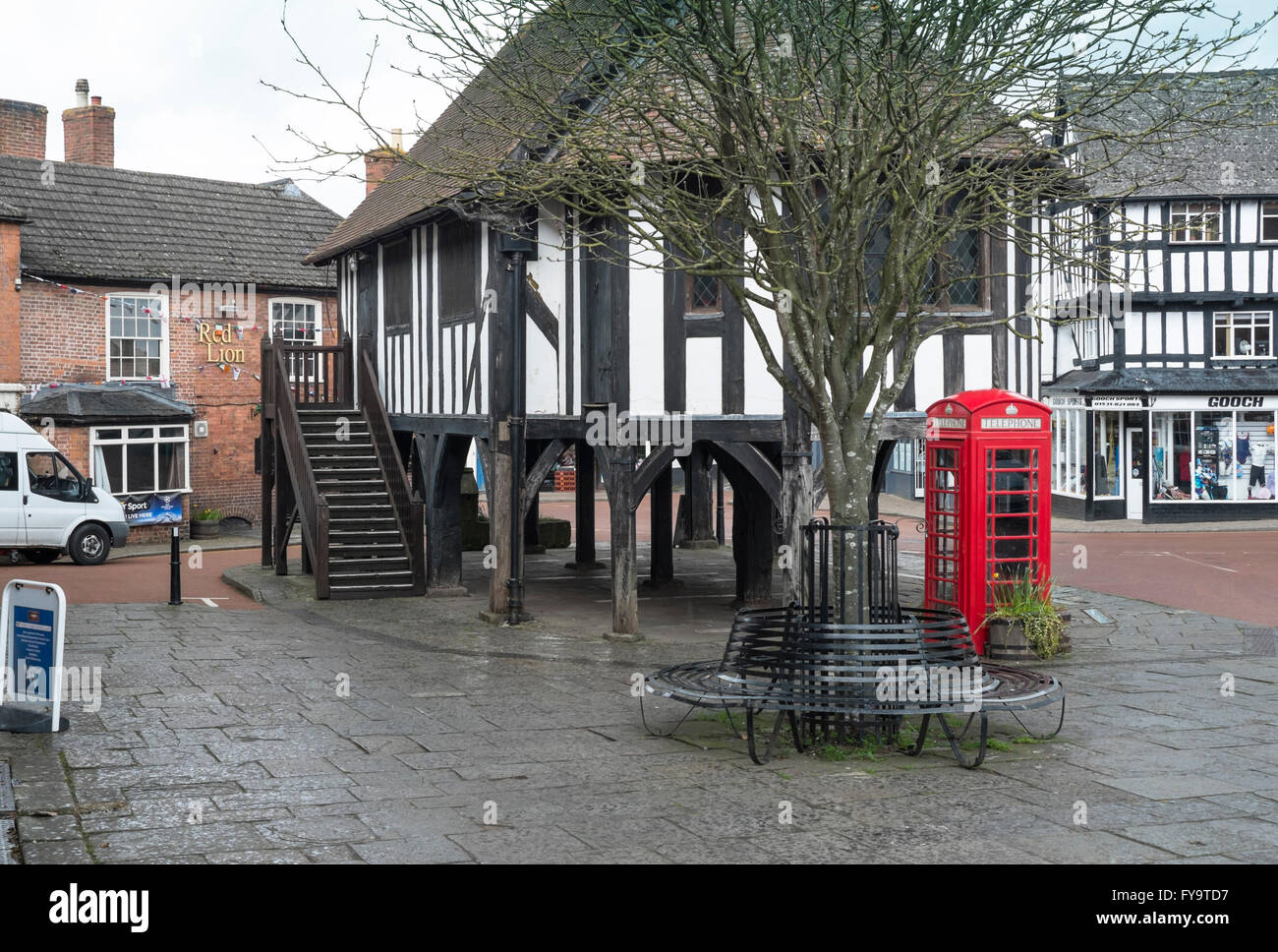 Newent a small town in Gloucestershire England UK The Market House ...