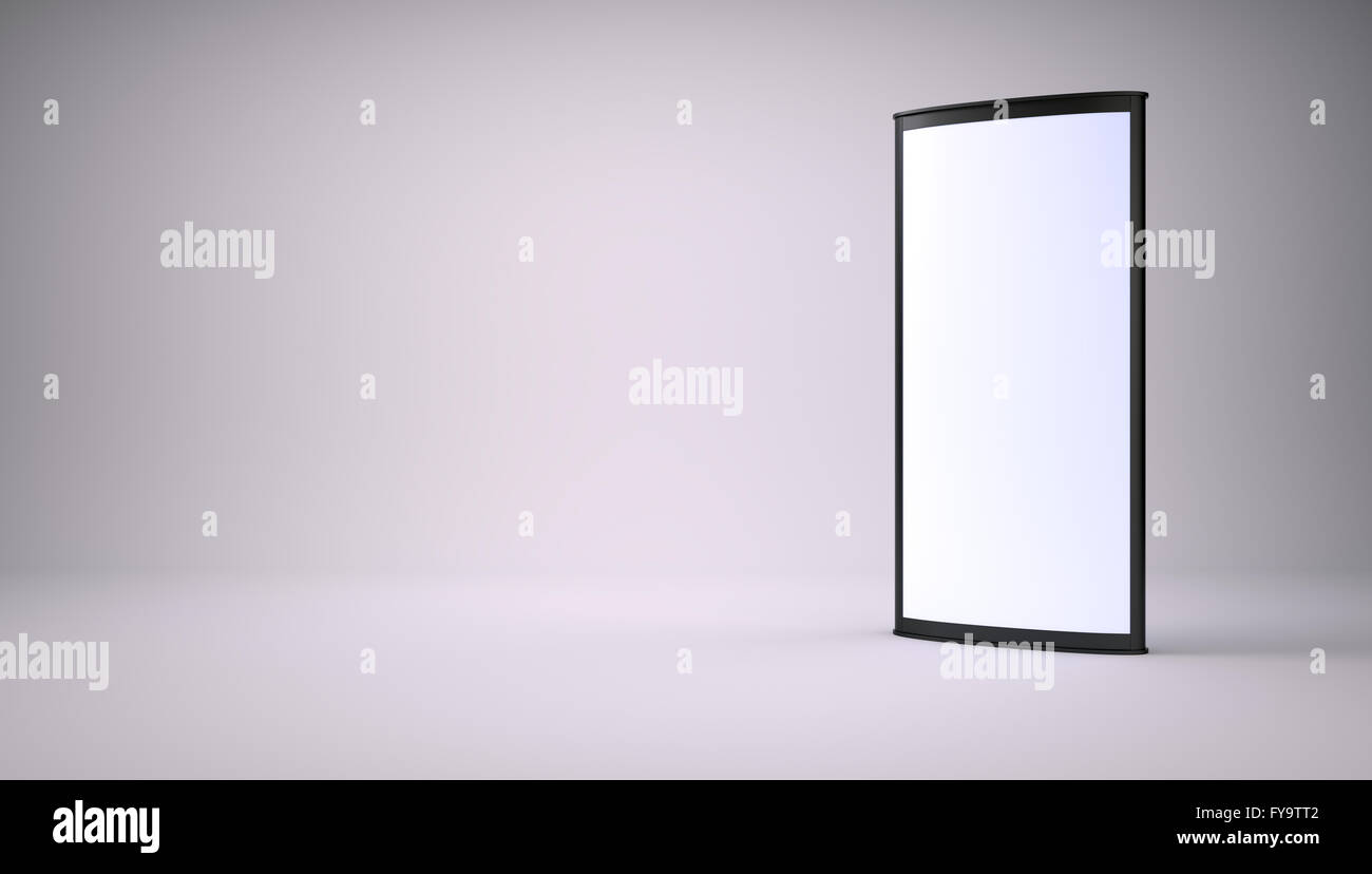 Black empty lightbox in the studio Stock Photo - Alamy