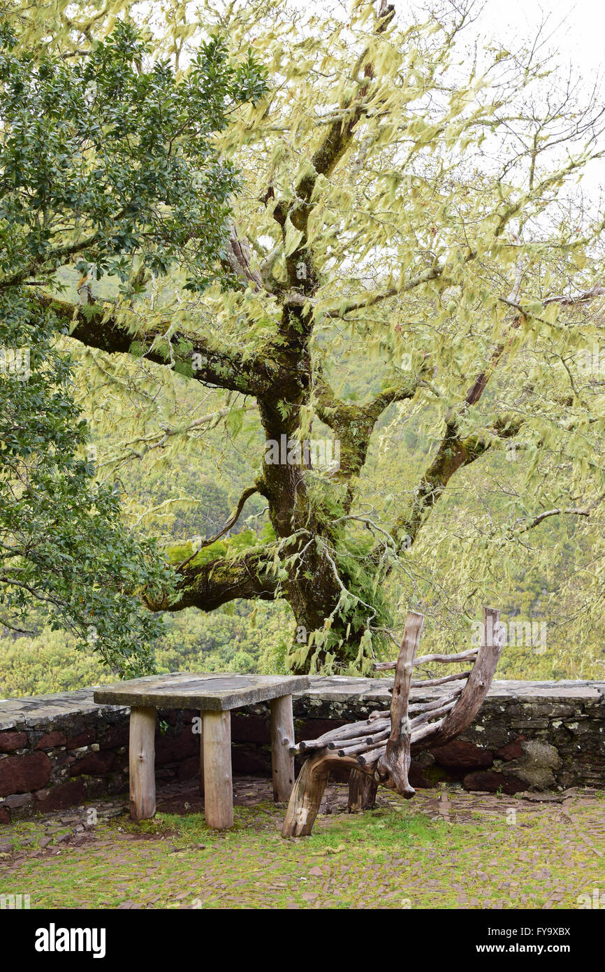 Rest area with bench hi-res stock photography and images - Alamy