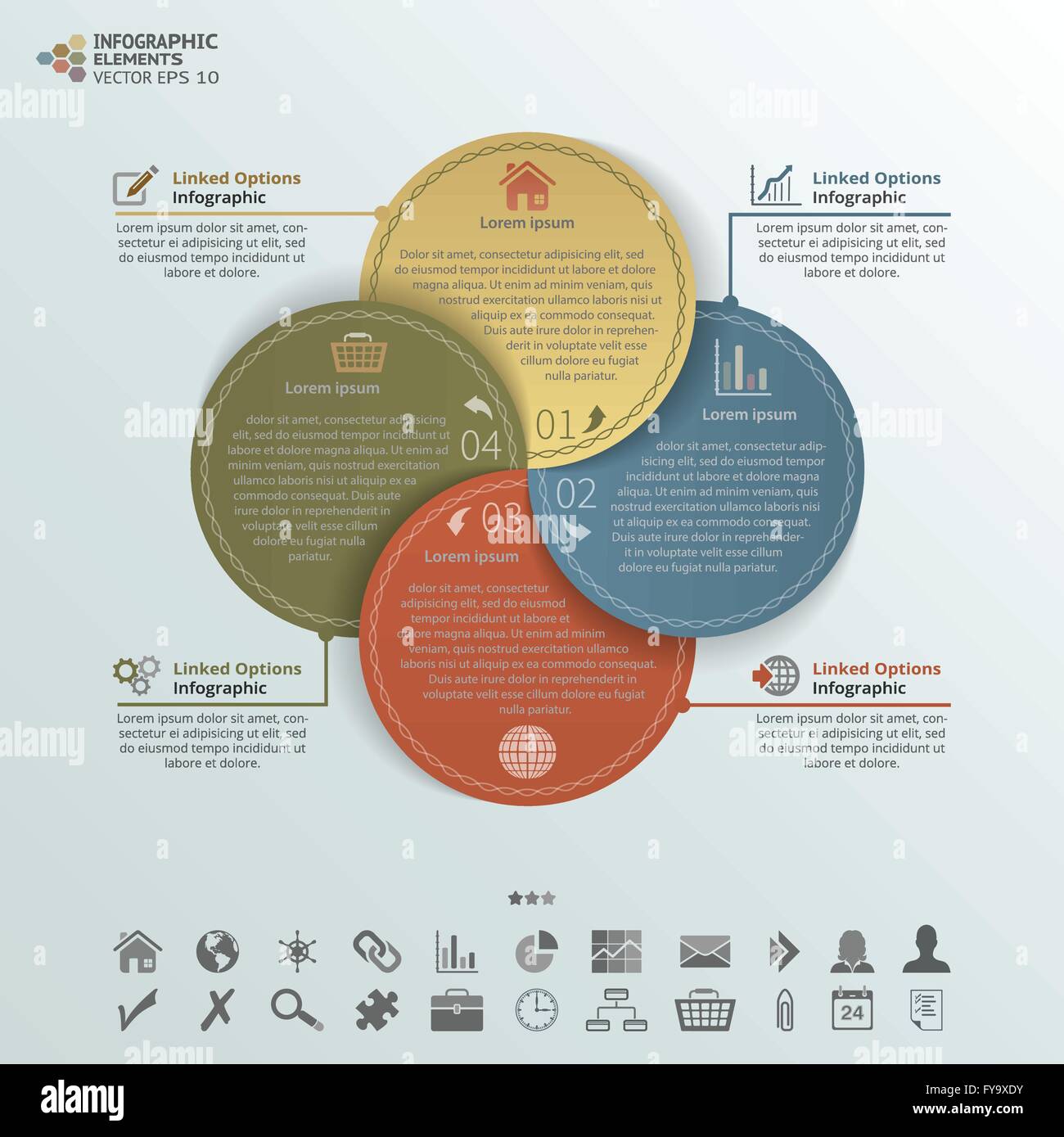Business infographic hi-res stock photography and images - Alamy