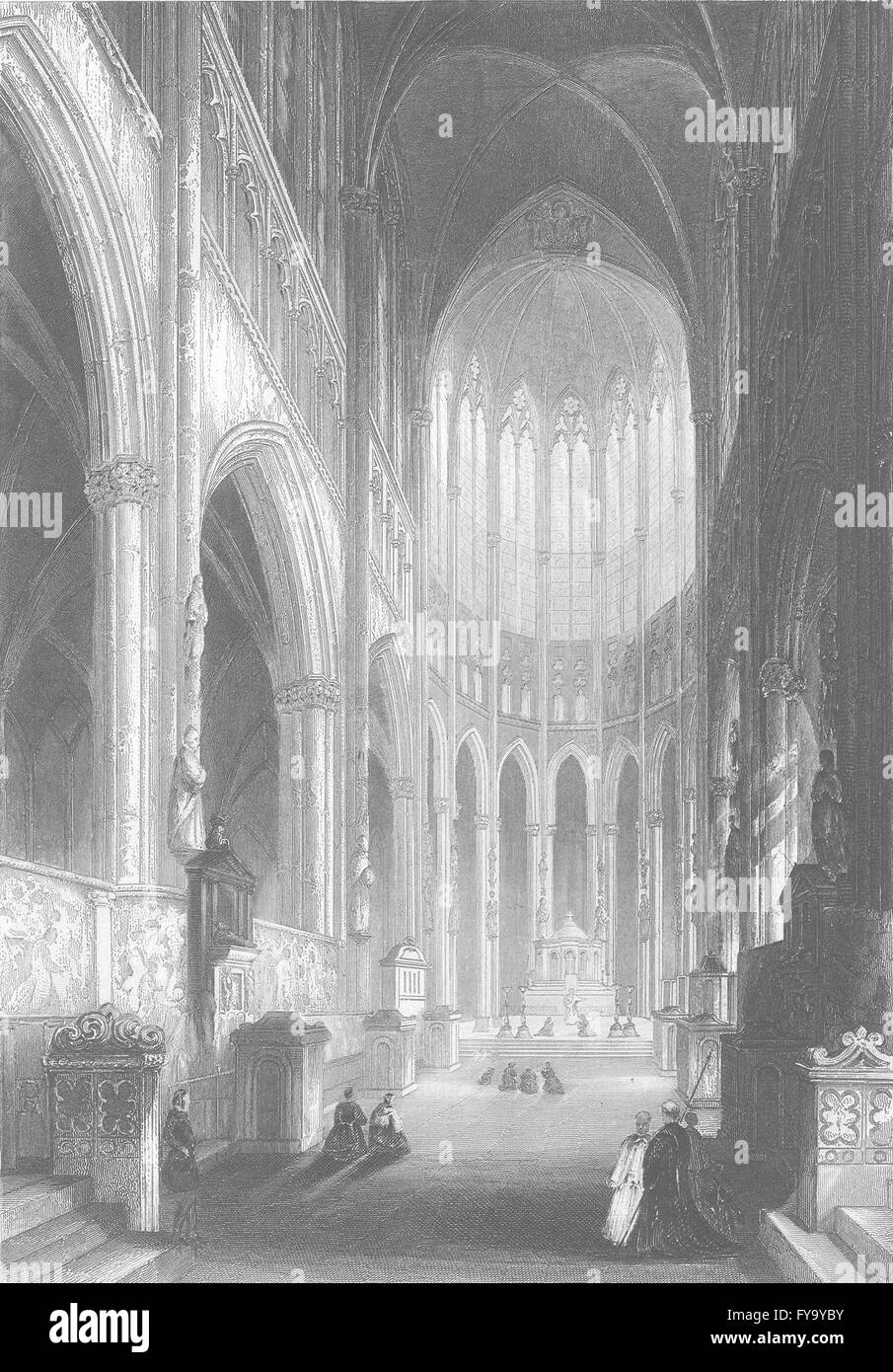Cologne cathedral 19th century hi-res stock photography and images - Alamy