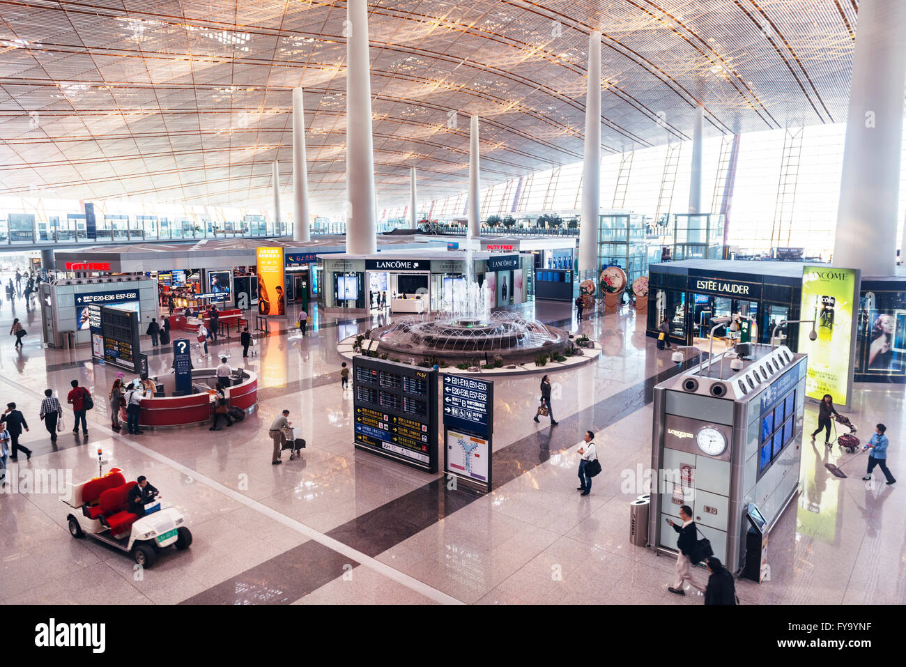 Beijing Capital International Airport High Resolution Stock Photography ...