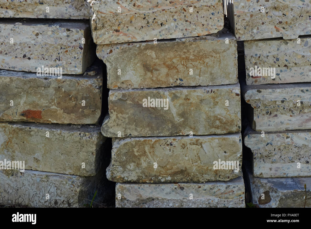 Stone blocks are grey in colour and pile Stock Photo - Alamy