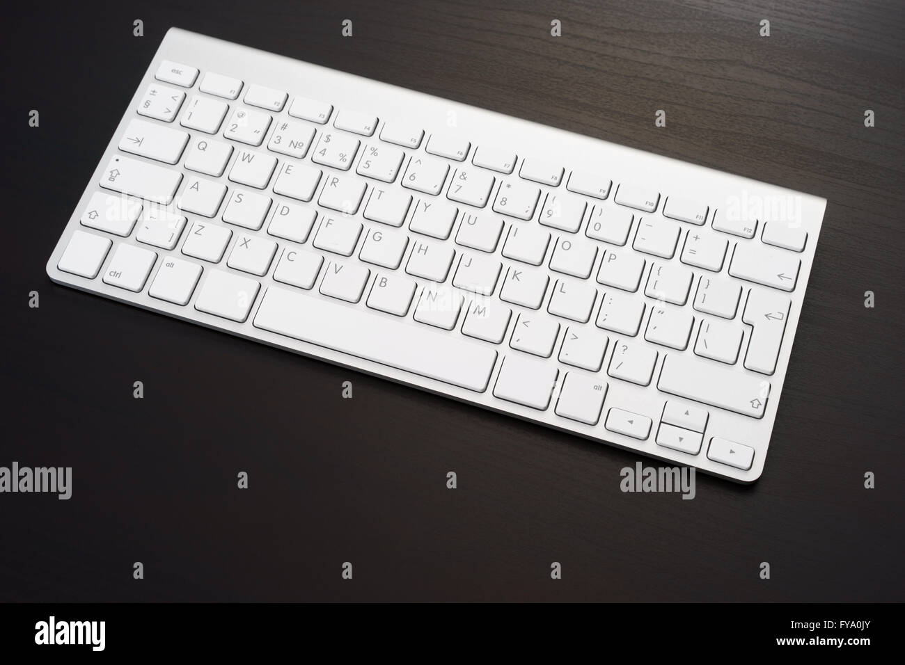 Keyboard in the workplace in the office Stock Photo - Alamy