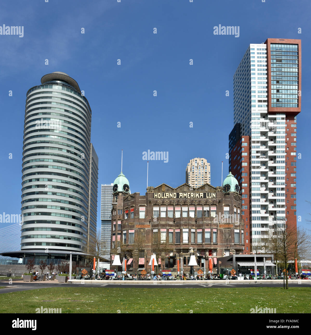 World Port Center ( Kop van Zuid ) Montevideo hotel New York Rotterdam ...