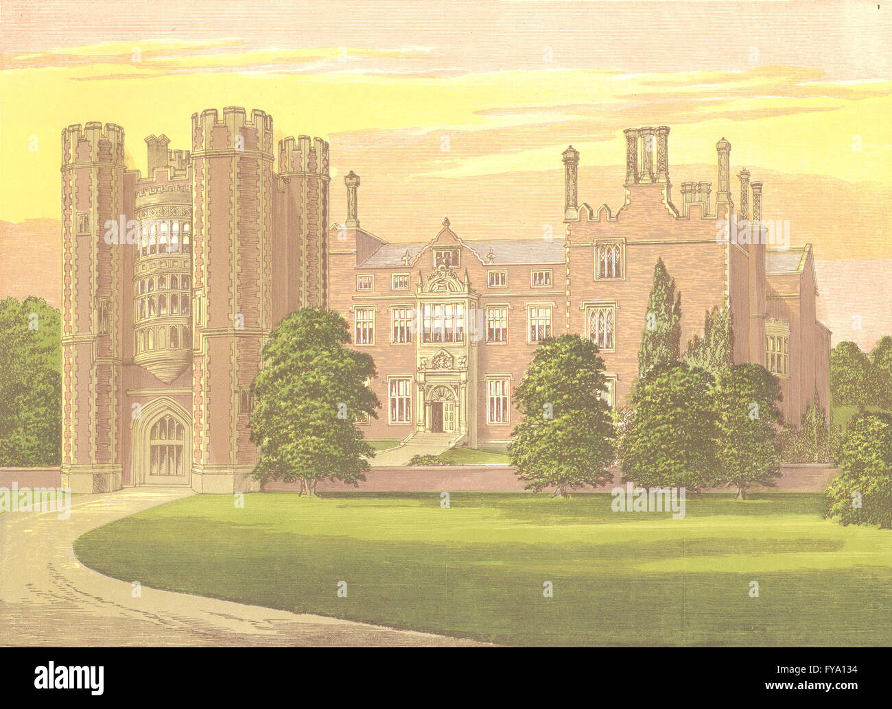 KIRTLING TOWER, newmarket, Cambridgeshire (Baroness North), antique ...