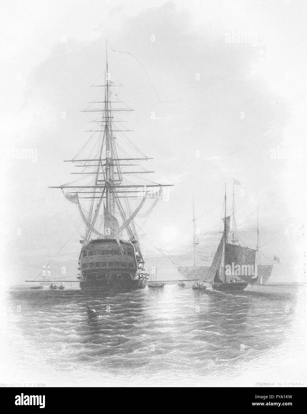 Ships at spithead hi-res stock photography and images - Alamy