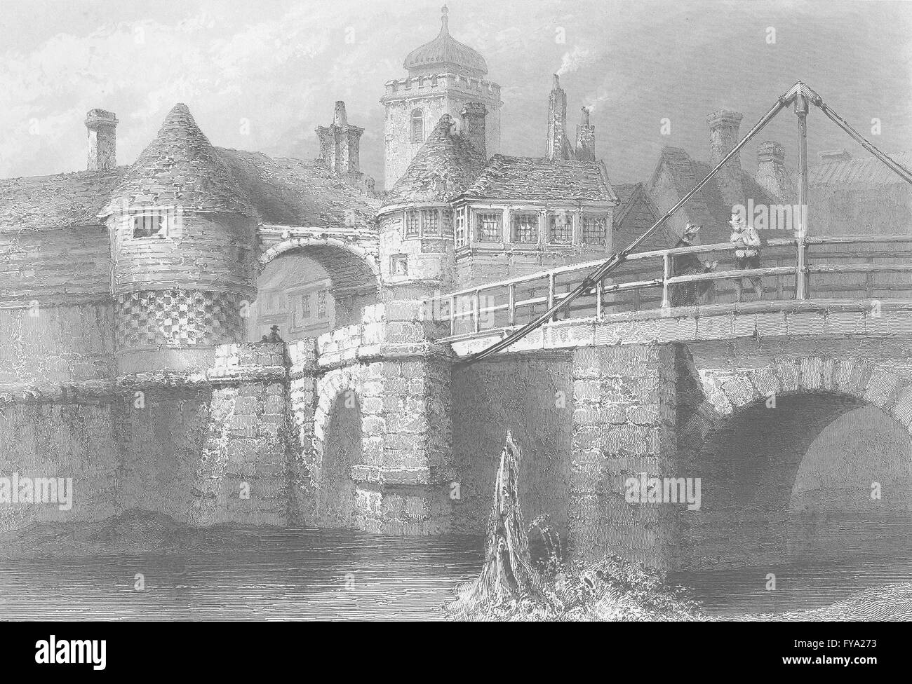 Sandwich kent gate Black and White Stock Photos & Images - Alamy