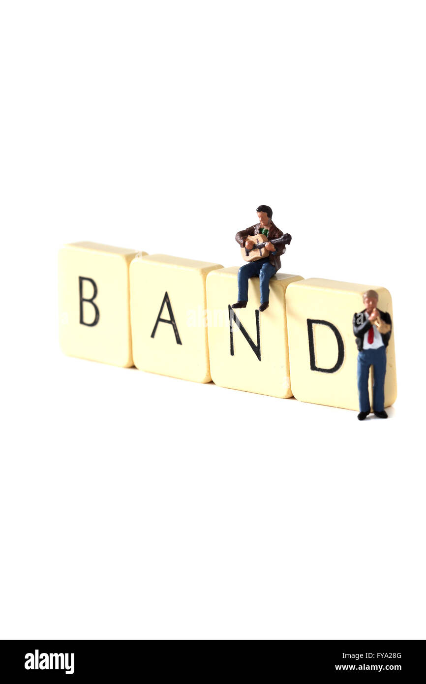 Miniature musicians hi-res stock photography and images - Alamy