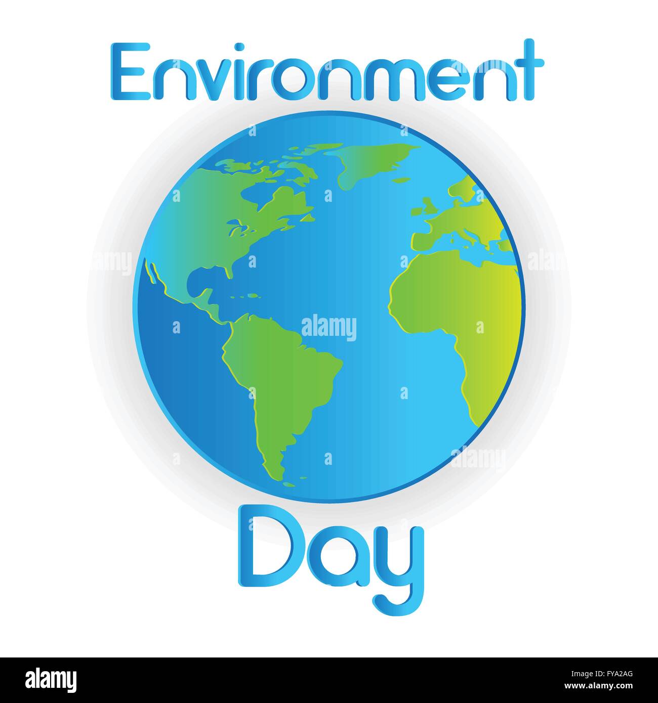 World Environment Day Earth Planet Globe Logo Stock Vector Image & Art ...