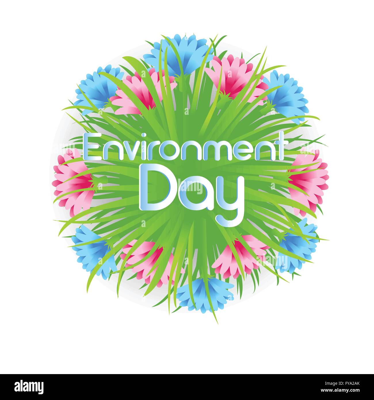 World Environment Day Flower Decoration Stock Vector Image & Art - Alamy