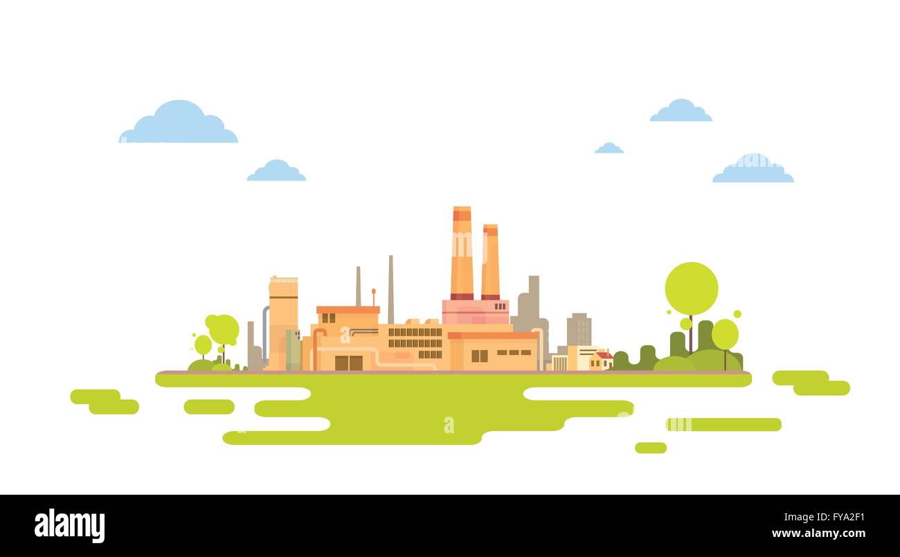 Plant Factory Green Nature Background Stock Vector Image & Art - Alamy
