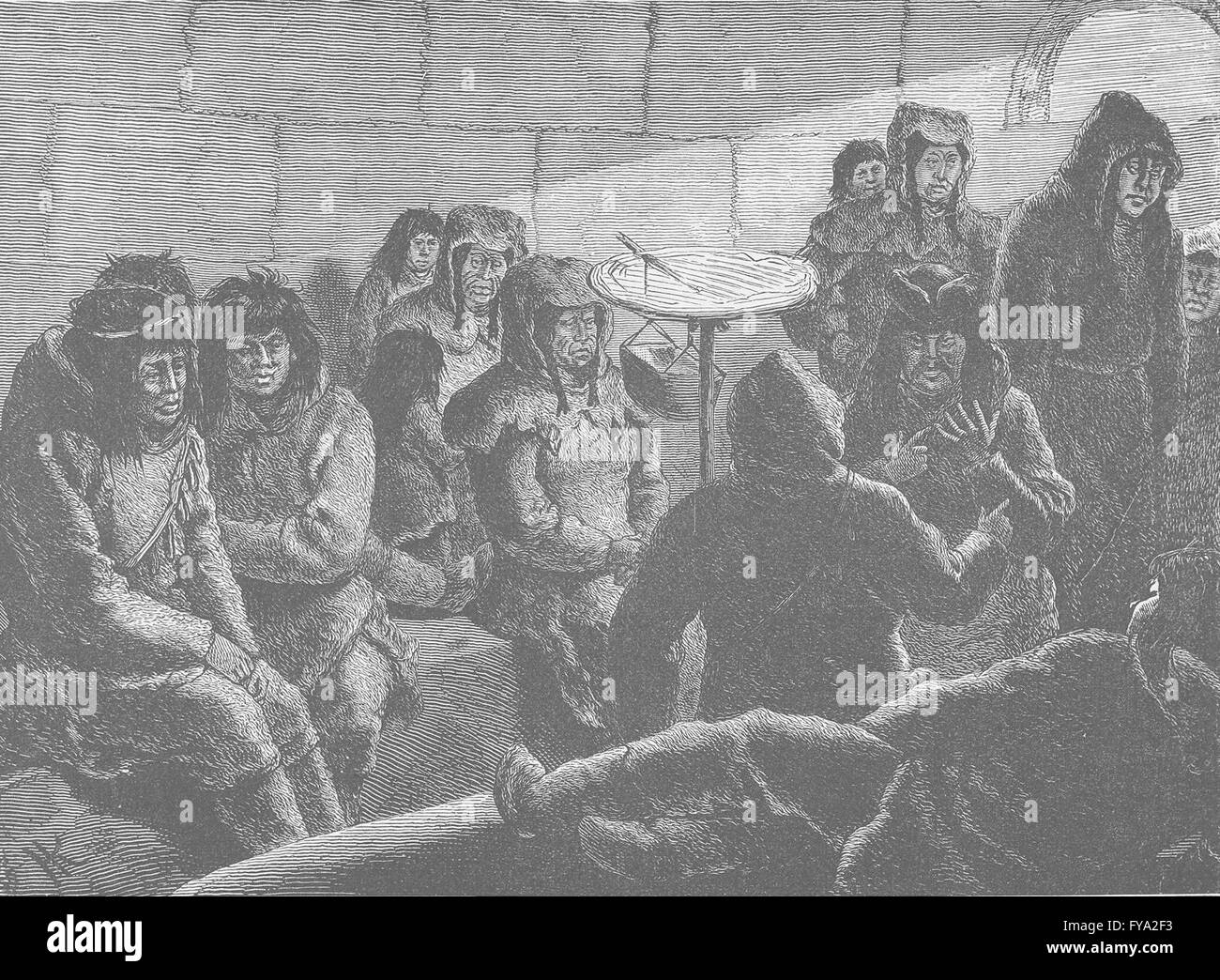 Eskimo Black and White Stock Photos & Images - Alamy