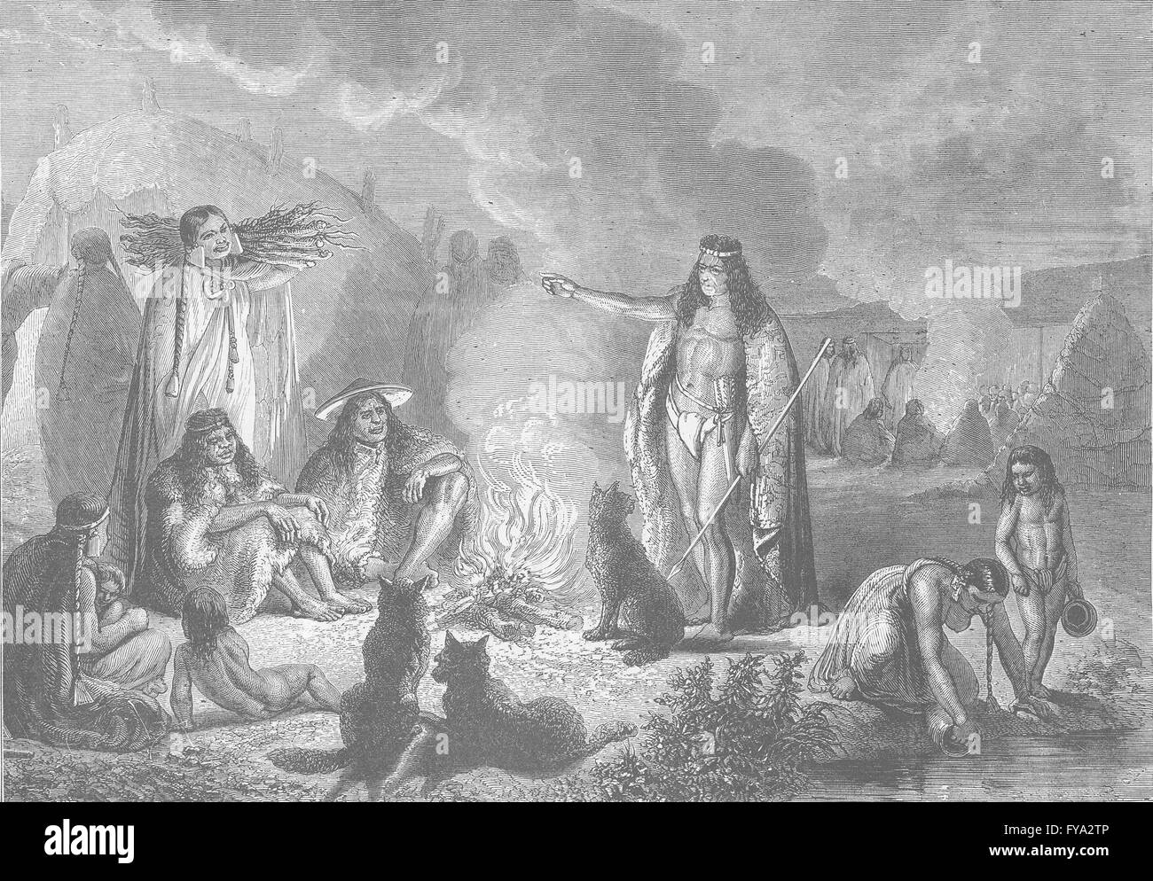 Fuegians hi-res stock photography and images - Alamy