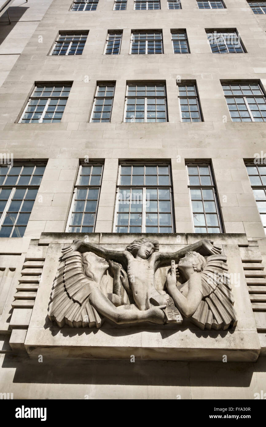 Sculpture by eric gill hi-res stock photography and images - Alamy