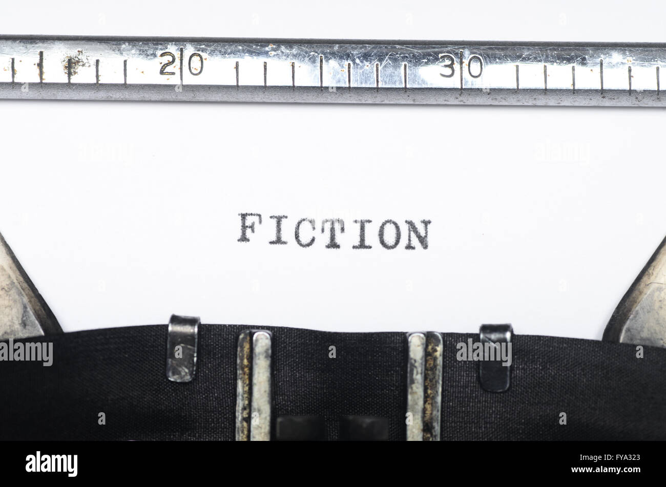 Word typed on an old typewriter Stock Photo - Alamy
