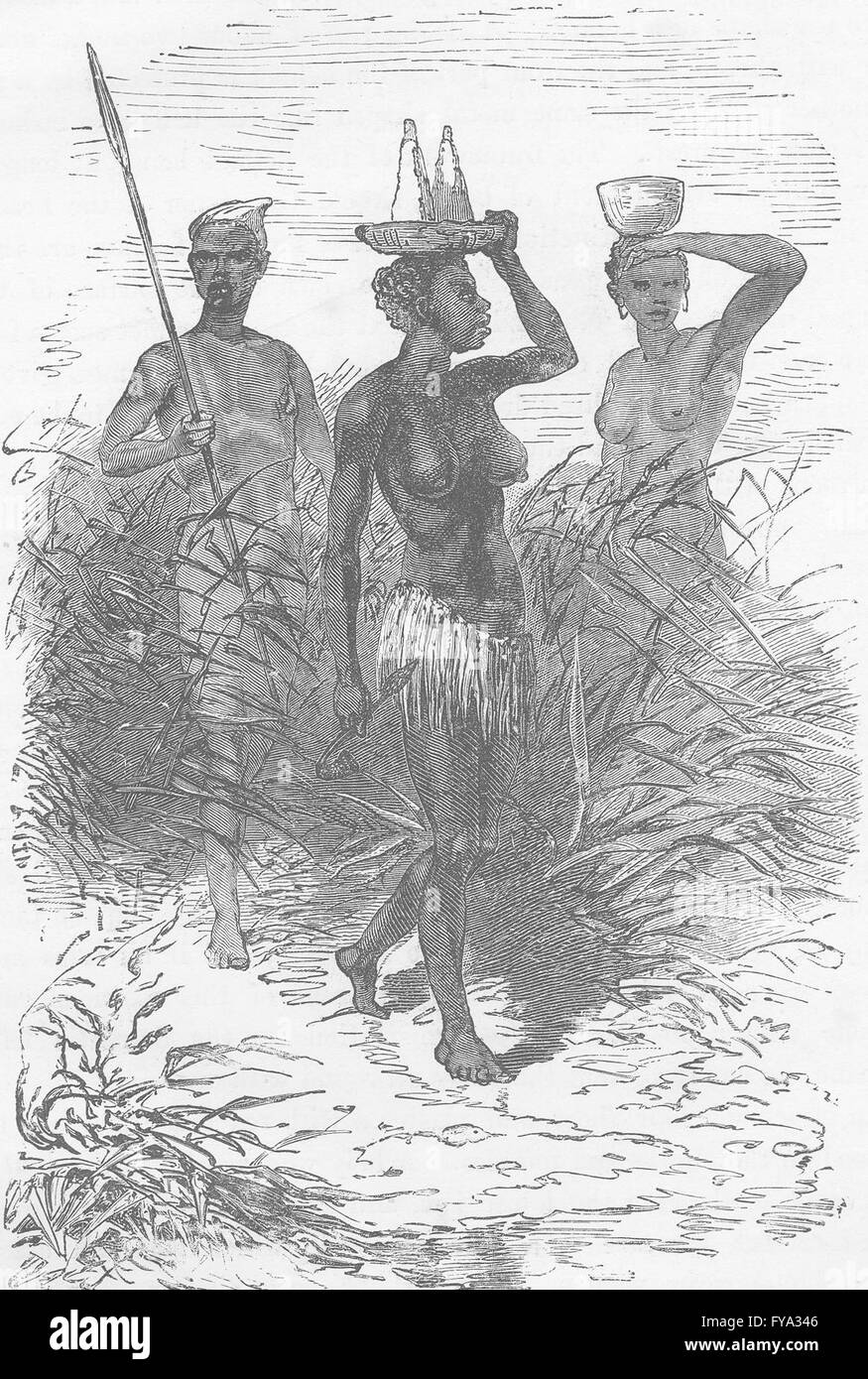 Nuer people 19th century hi-res stock photography and images - Alamy