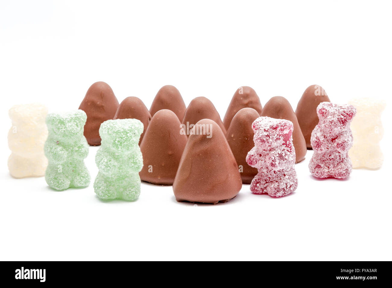 This pyramid shape of an cuberdons is a very tasty candy from Ghent in ...
