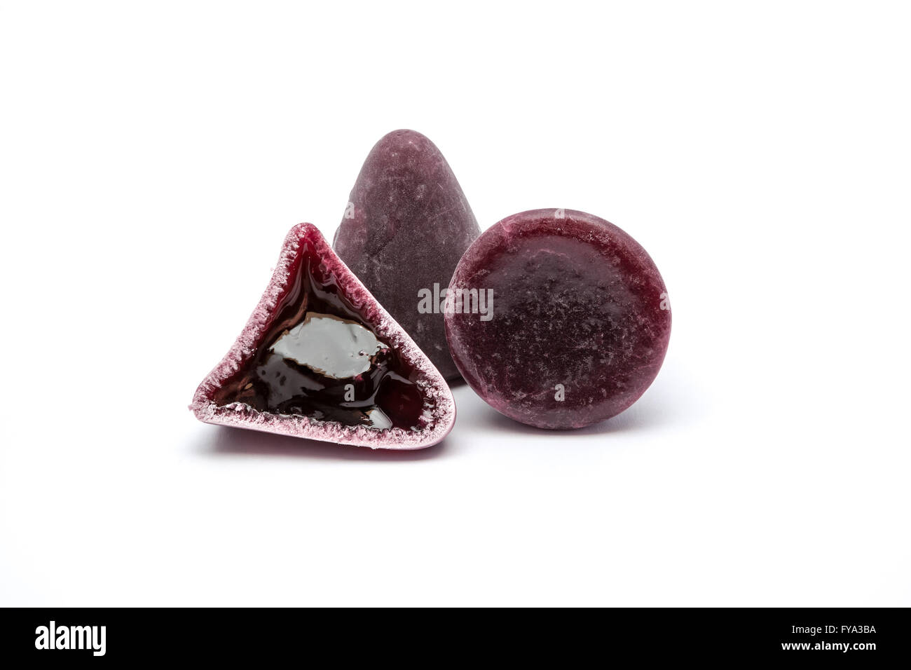 This pyramid shape of an cuberdons is a very tasty candy from Ghent ...