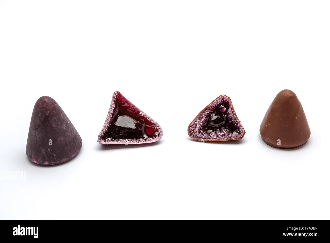 This pyramid shape of an cuberdons is a very tasty candy from Ghent in ...