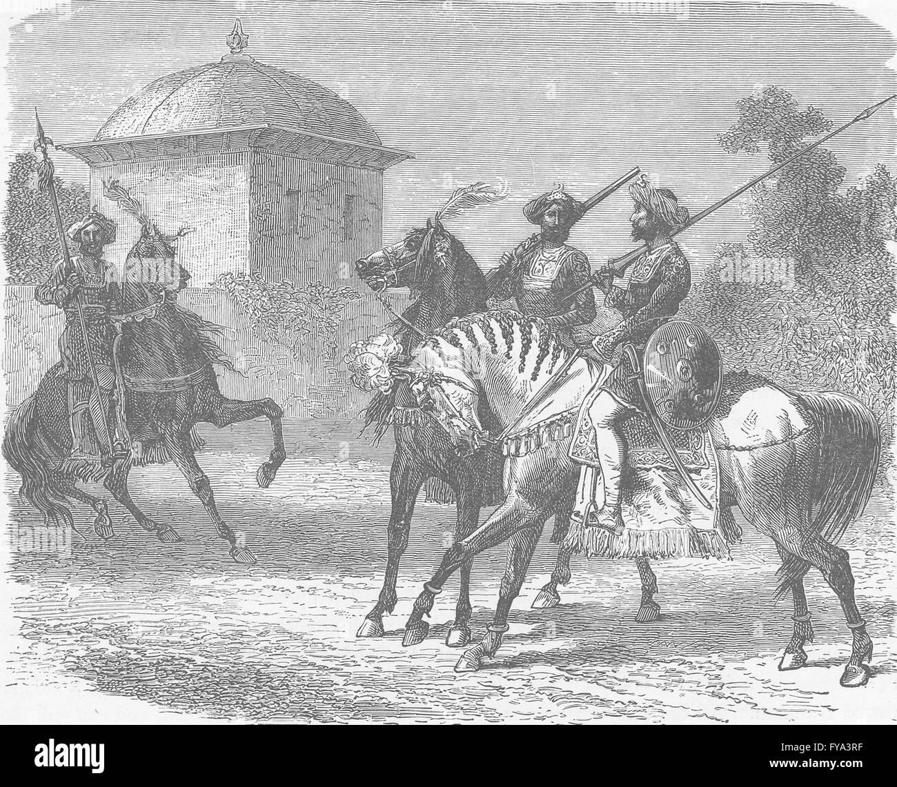 The guard wood Black and White Stock Photos & Images - Alamy