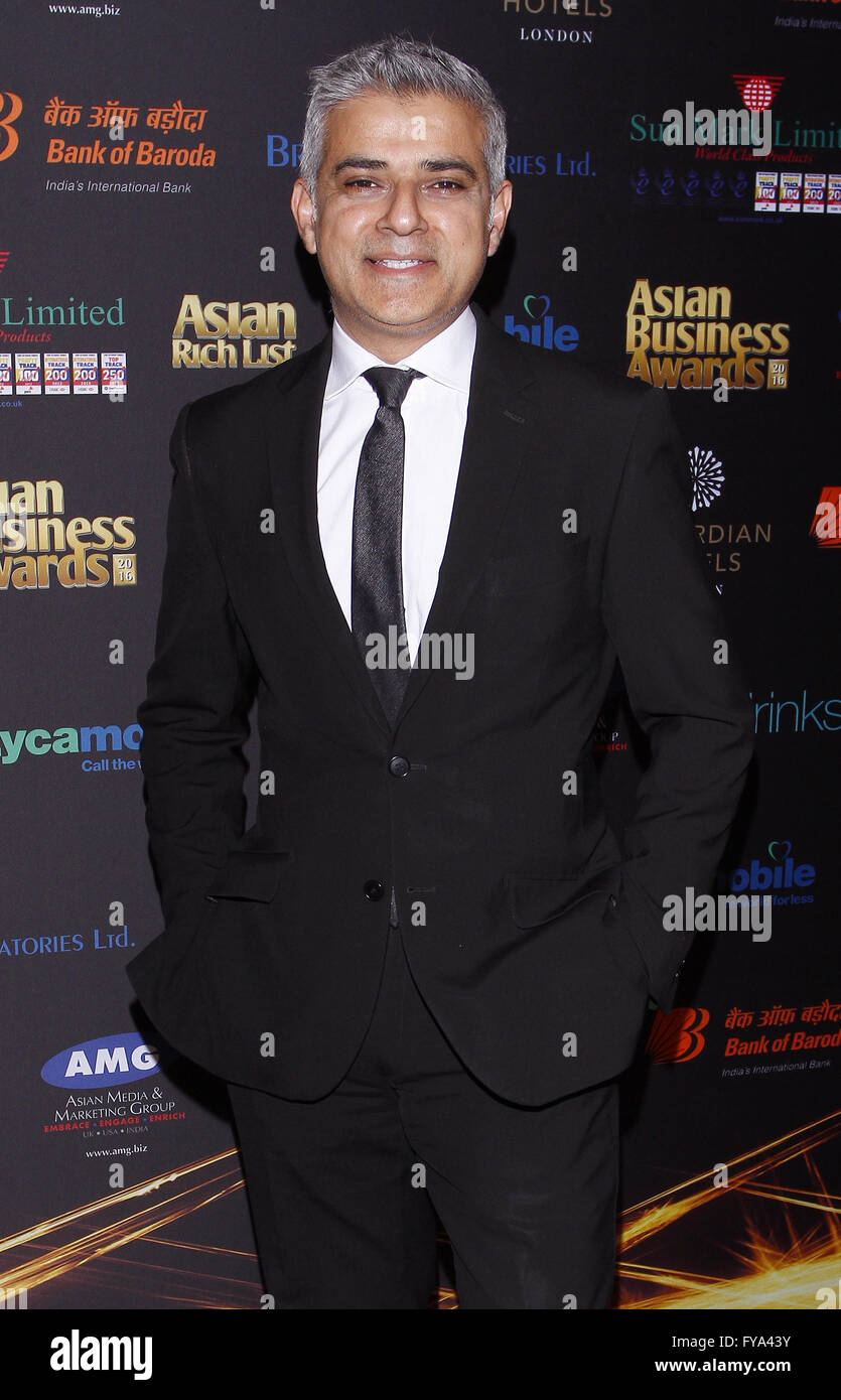 Asian Business Awards 2016, Park Plaza Westminster Bridge Hotel ...
