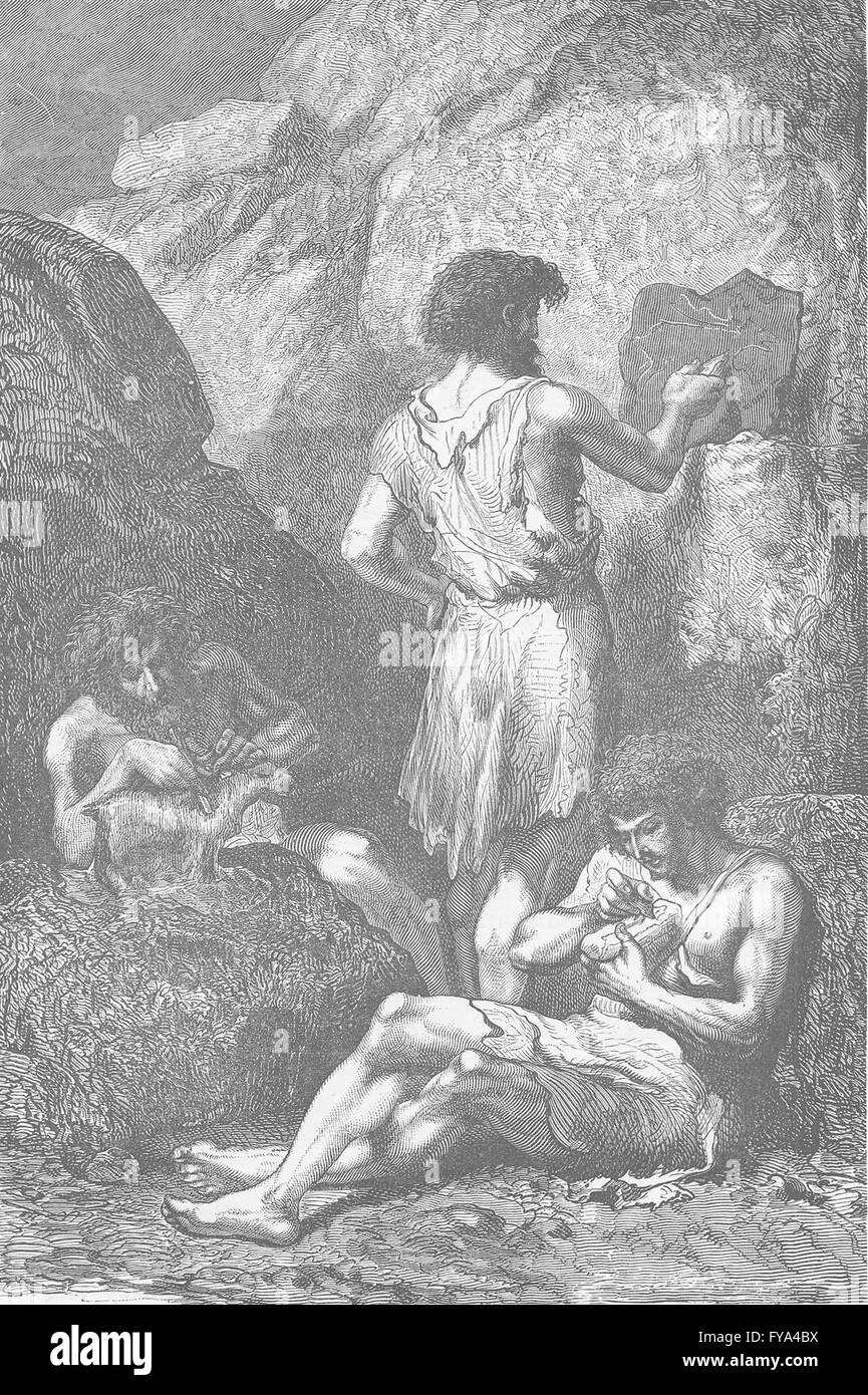 PREHISTORIC:Arts of drawing and sculpture during the Palaeolithic Epoch ...