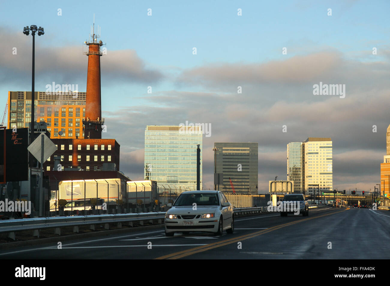 Driving in Boston, Massachusetts Stock Photo - Alamy