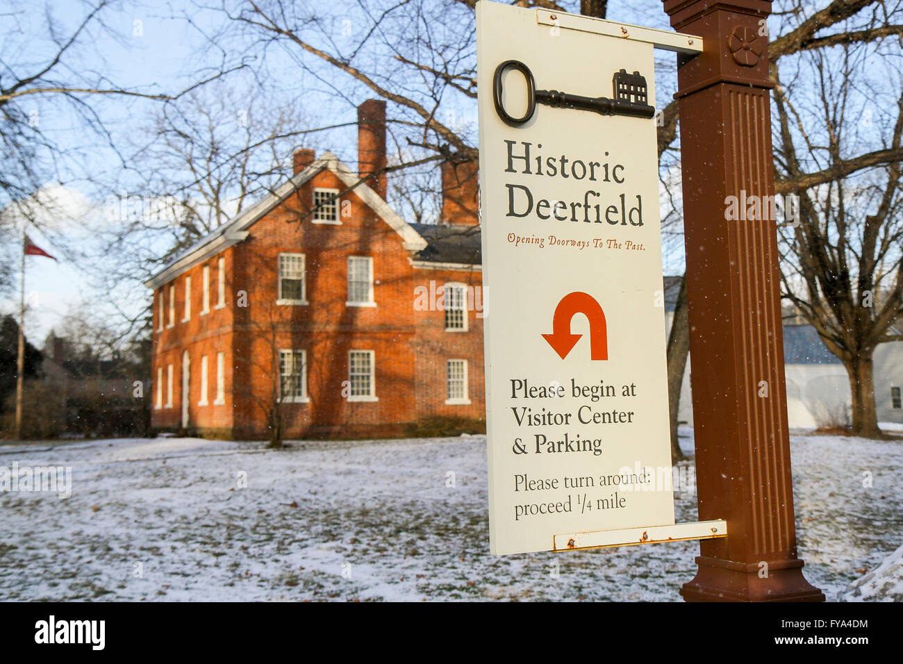 Historic deerfield hi-res stock photography and images - Alamy