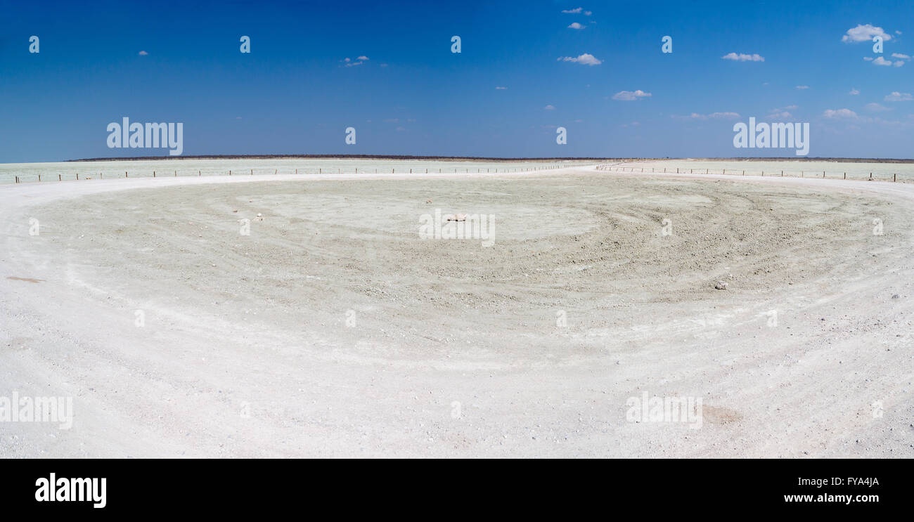 View, Salt-pan, Etosha National Park, Namibia Stock Photo - Alamy