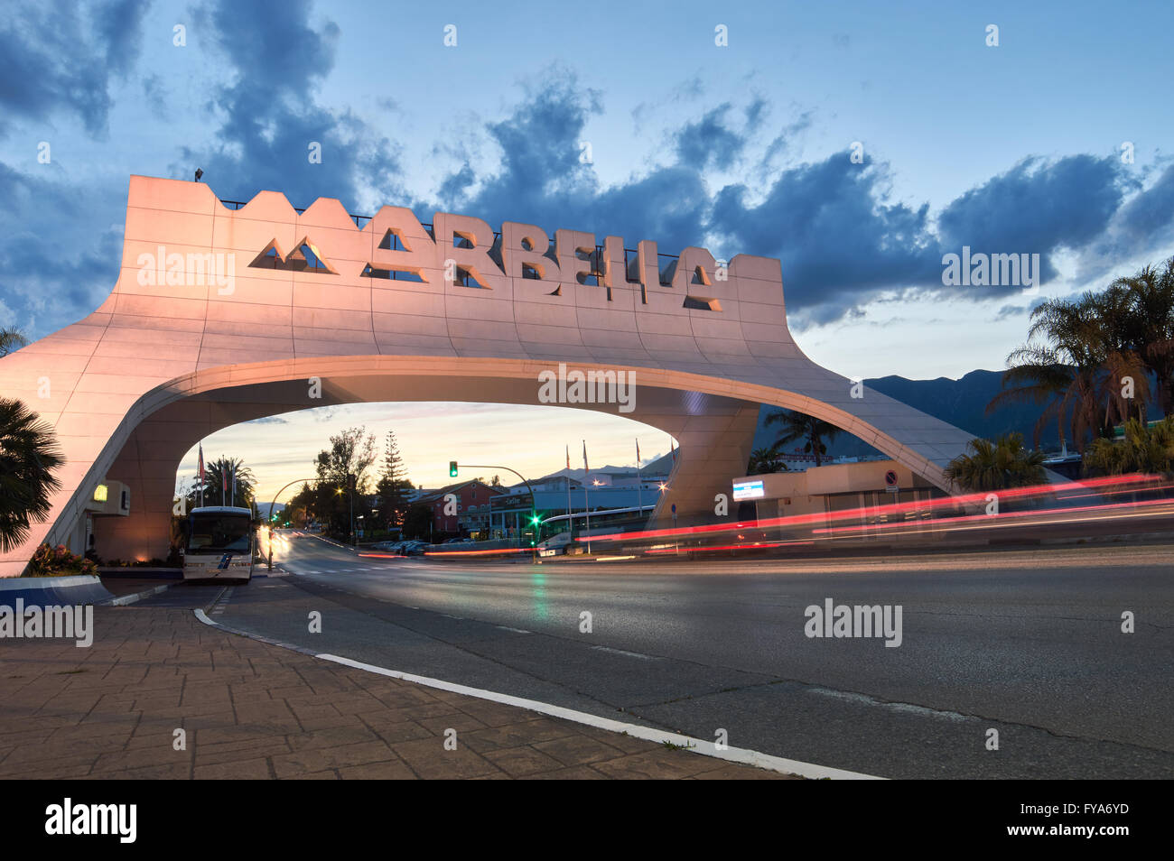 Marbella arch hi-res stock photography and images - Alamy
