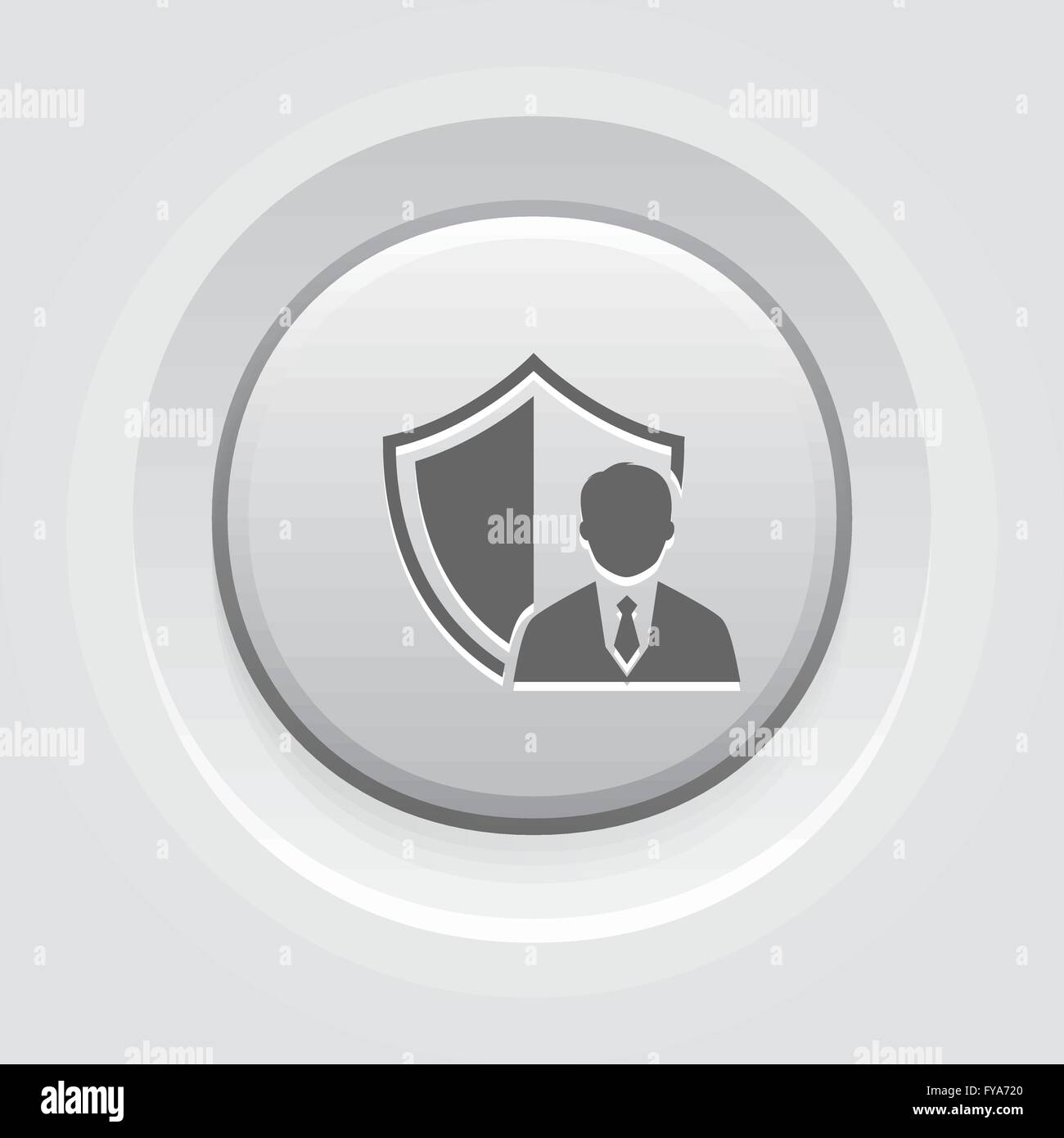 Security Agency Icon Stock Vector Image & Art - Alamy