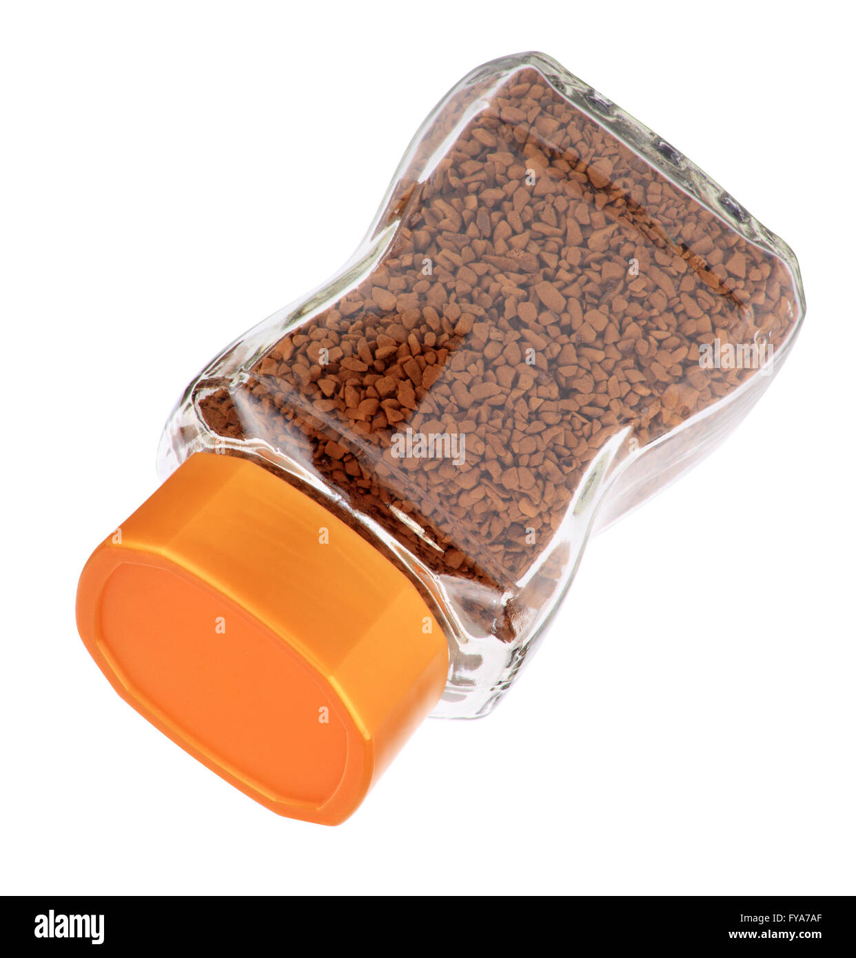 jar of instant coffee isolated Stock Photo - Alamy