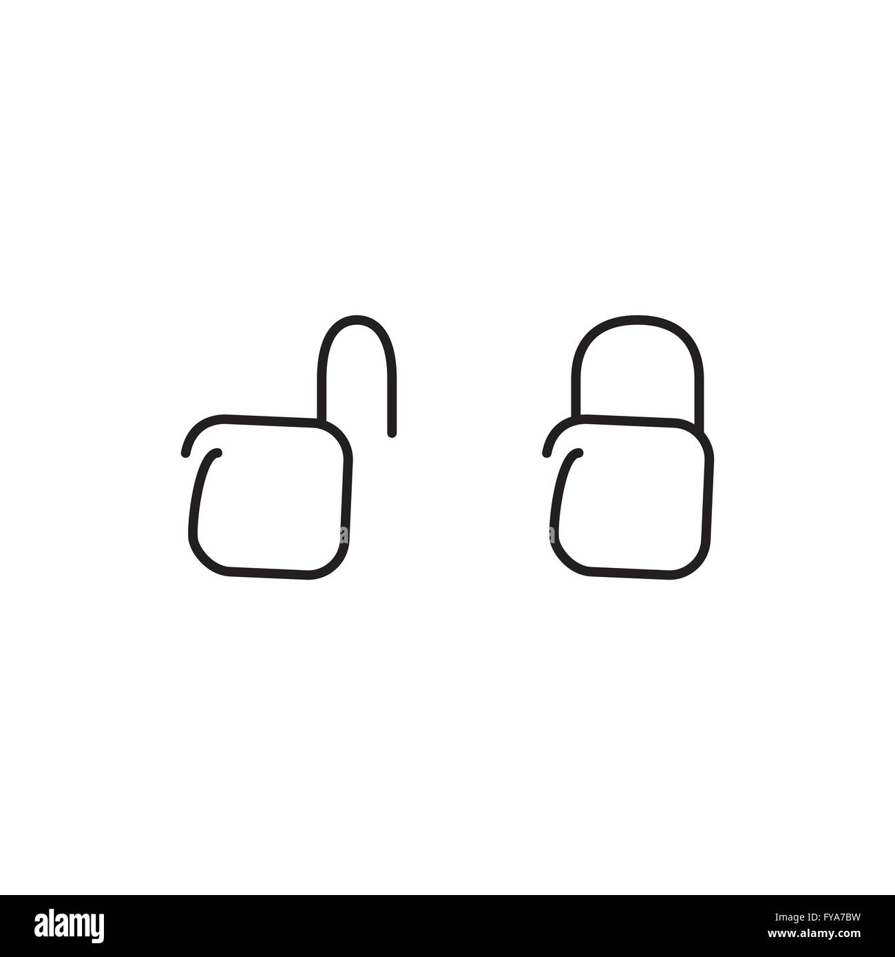 Lock unlock icons. Vector illustration Stock Vector Image & Art - Alamy Lock unlock icons. Vector illustration Stock Vector Image & Art - Alamy