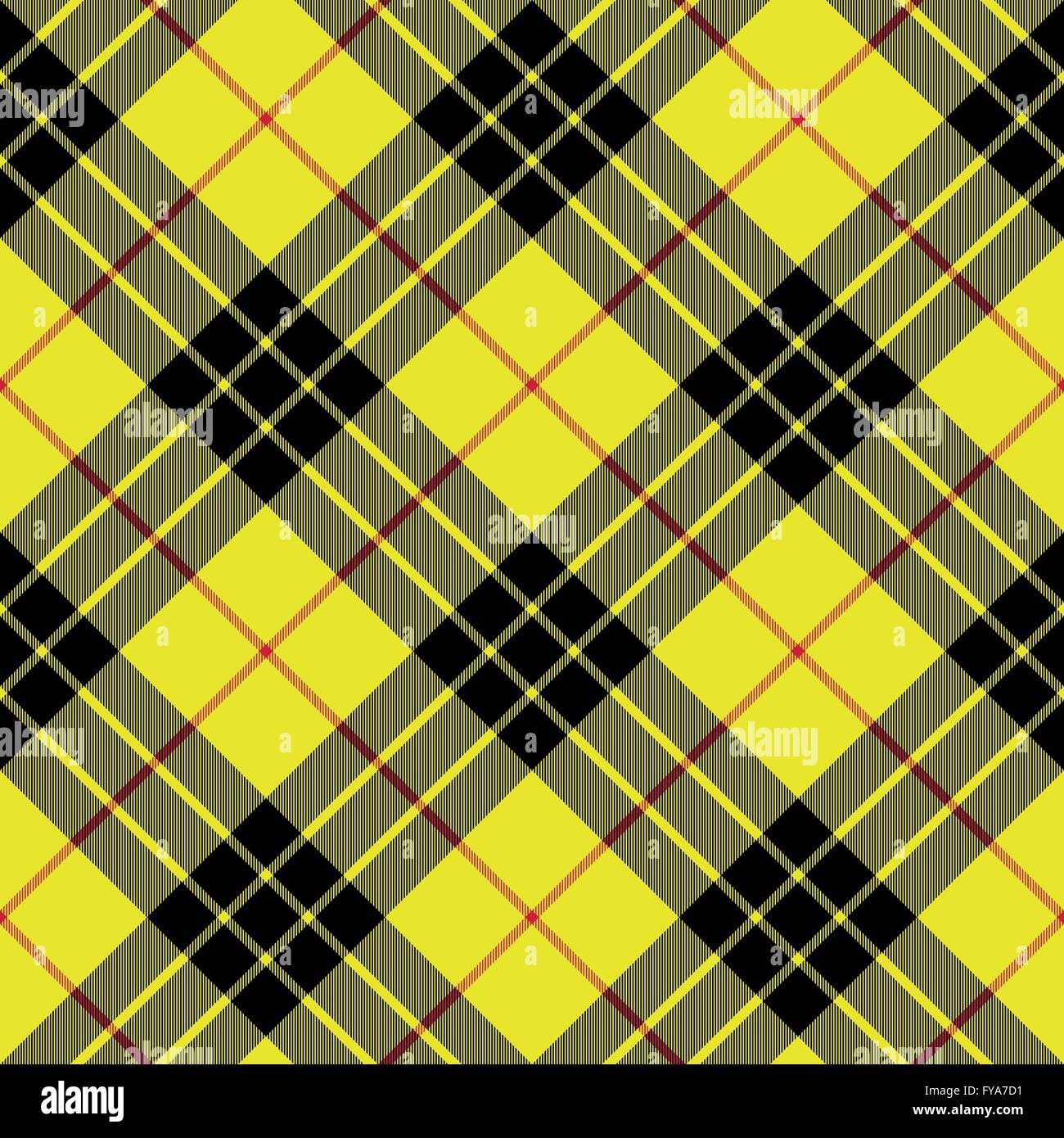 Macleod tartan kilt fabric texture background diagonal seamless pattern ...
