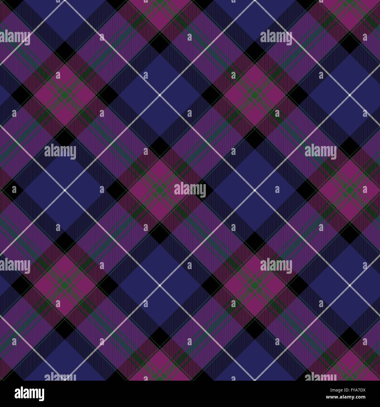 Pride of scotland tartan fabric diagonal texture seamless background ...