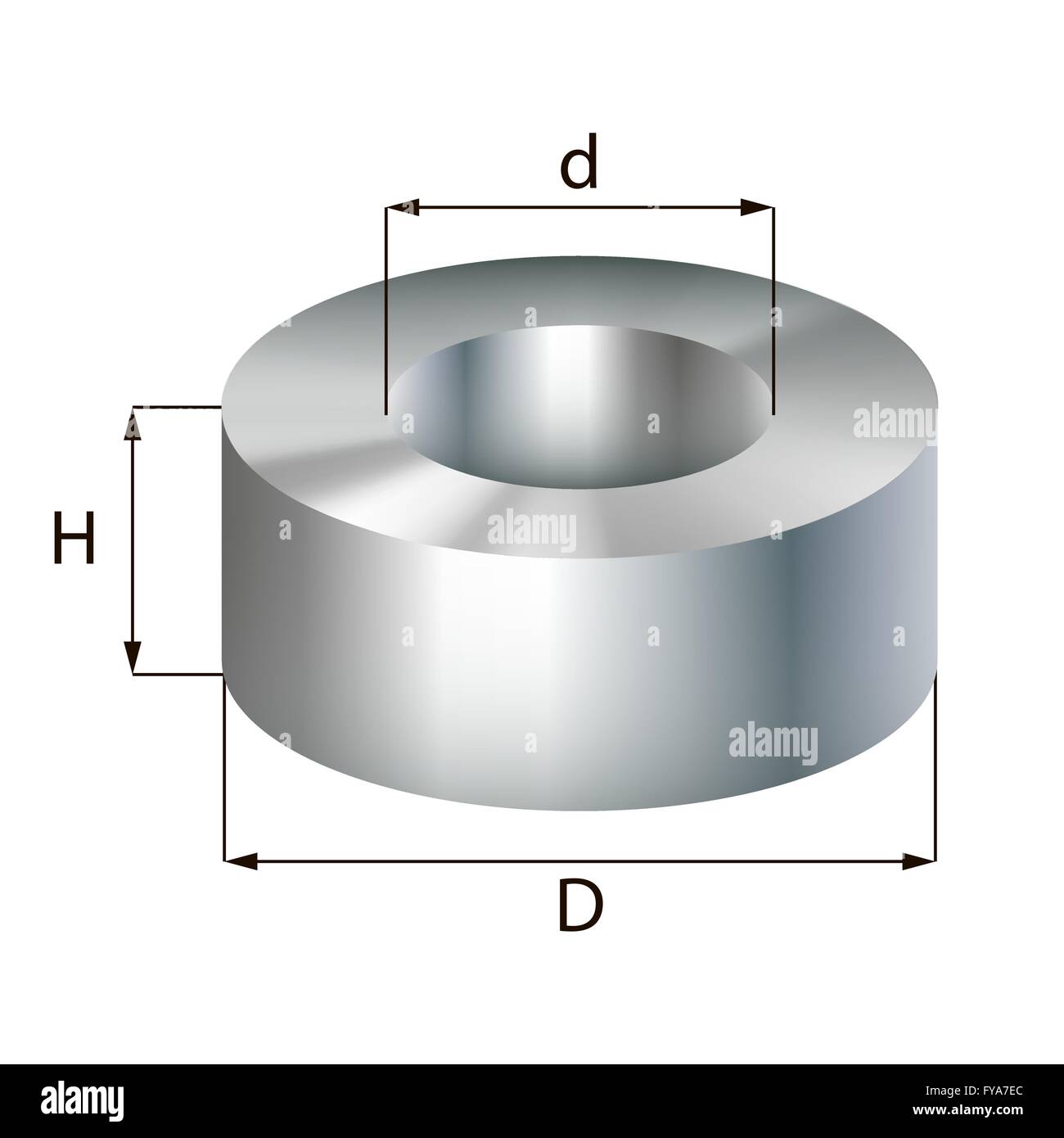 Conical surface reflection Stock Vector Images - Alamy