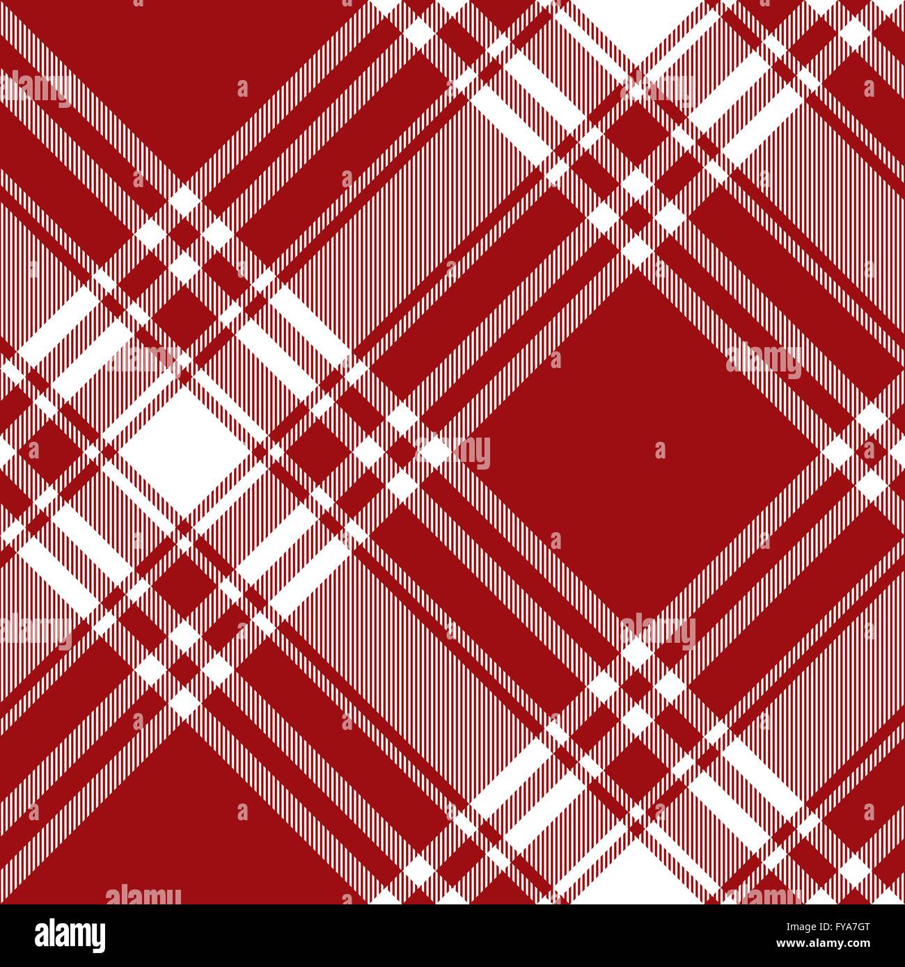 Menzies tartan red kilt diagonal fabric texture seamless pattern.Vector ...