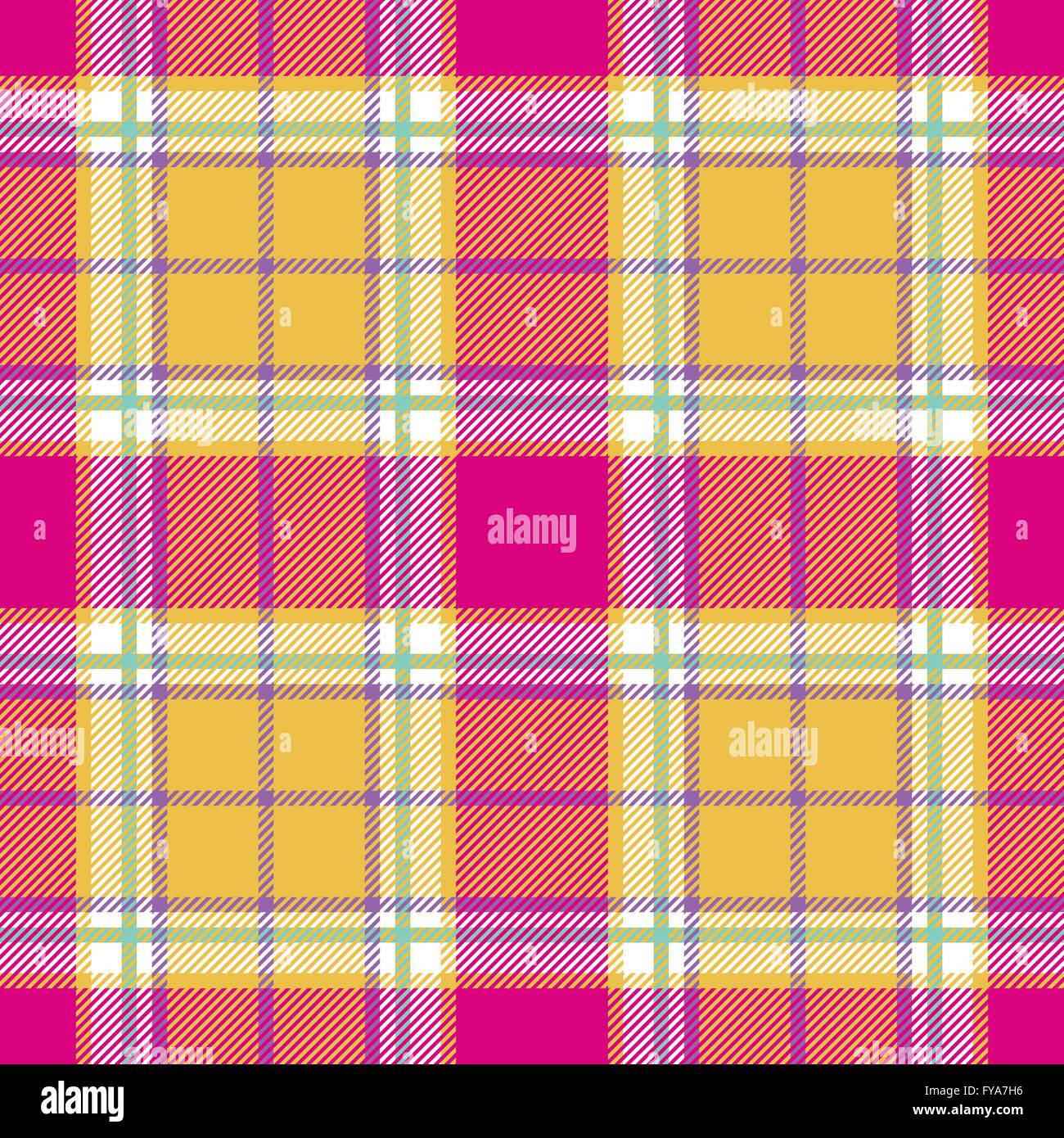 plaid indian madras fabric texture seamless pattern. Vector ...