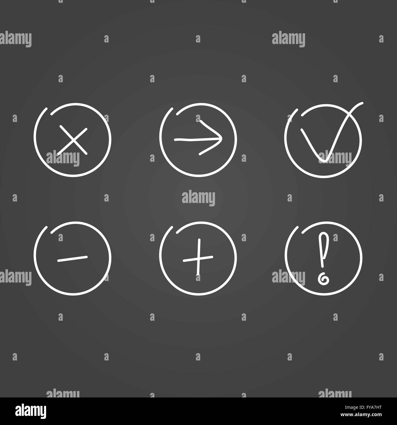 Sig circle Stock Vector Images - Alamy