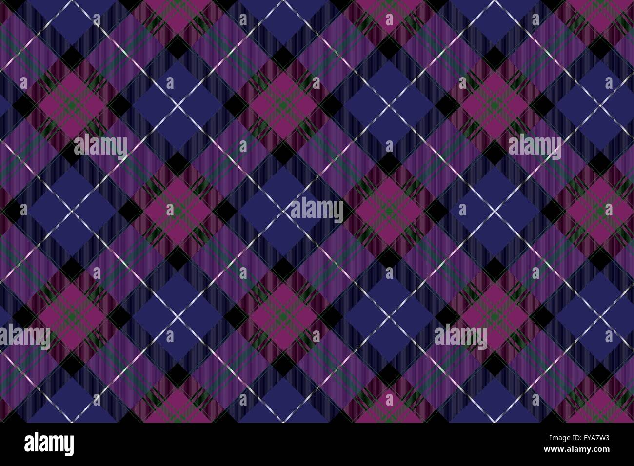 Pride of scotland tartan fabric diagonal texture seamless pattern ...