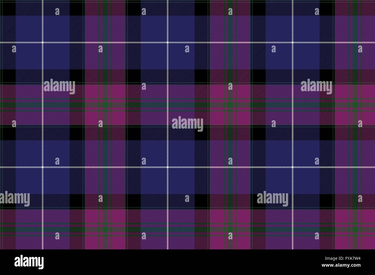 Pride of scotland tartan fabric texture seamless pattern .Vector ...