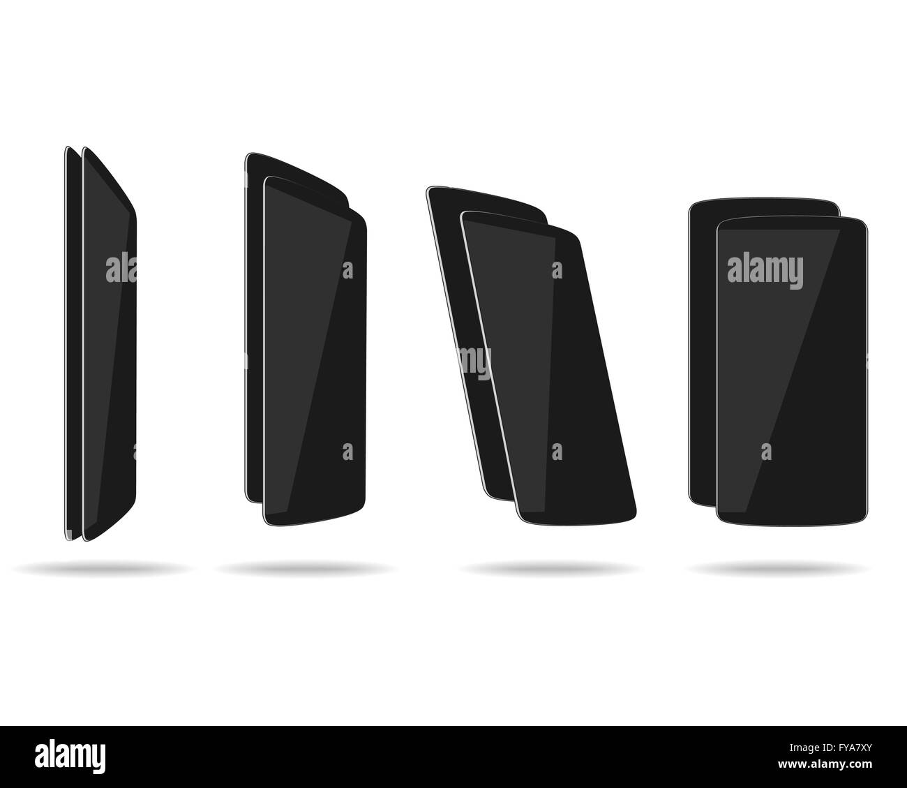 Black screen face Black and White Stock Photos & Images - Alamy